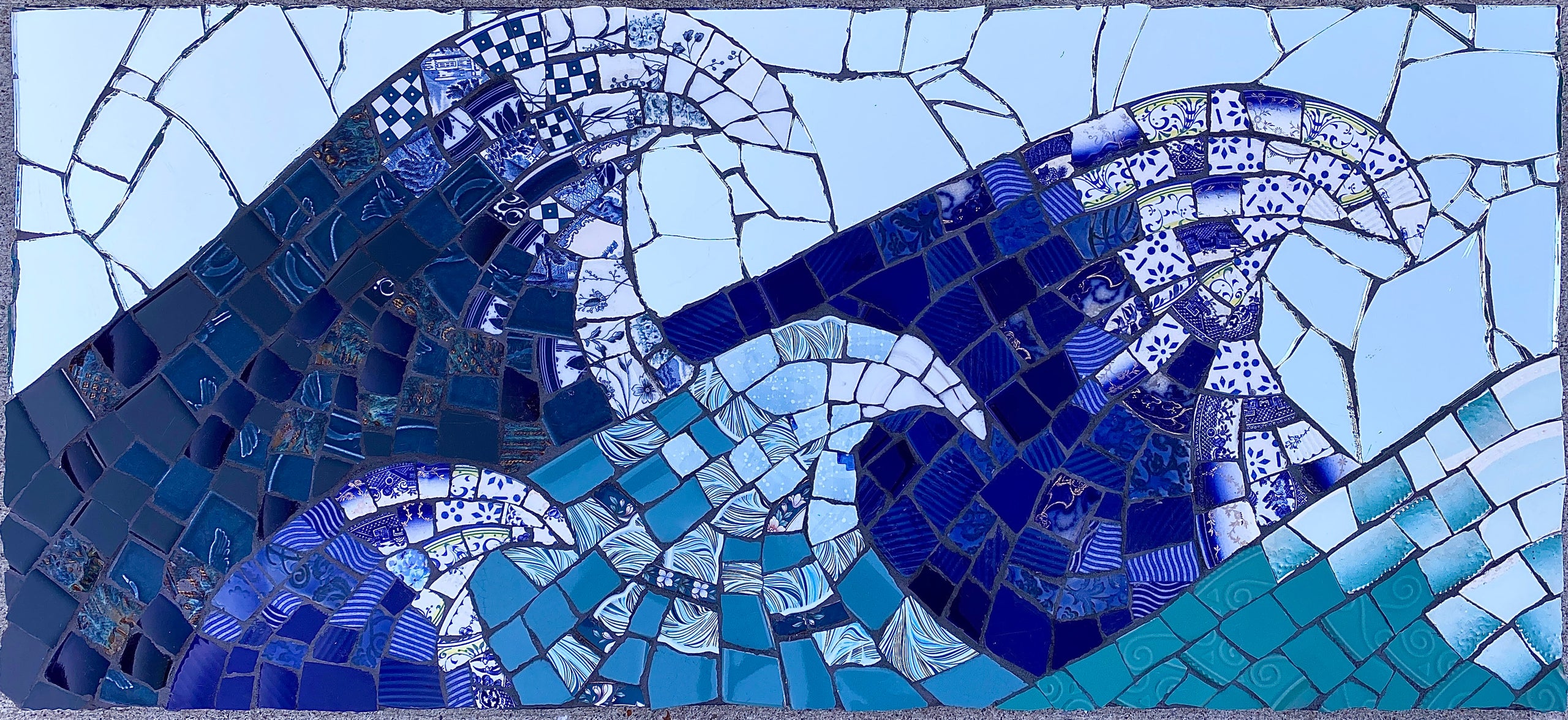 Rolling in the Deep | Pieceful Designs Mosaics